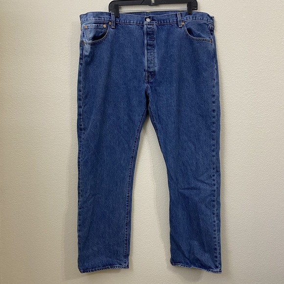 Levi's | Jeans | Levis 5 Mens Jeans Size 44x32 30 Button Fly Medium ...